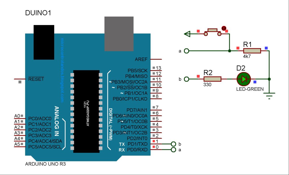 Butonla Led Yakma Elektrik Elektronik Dünyası